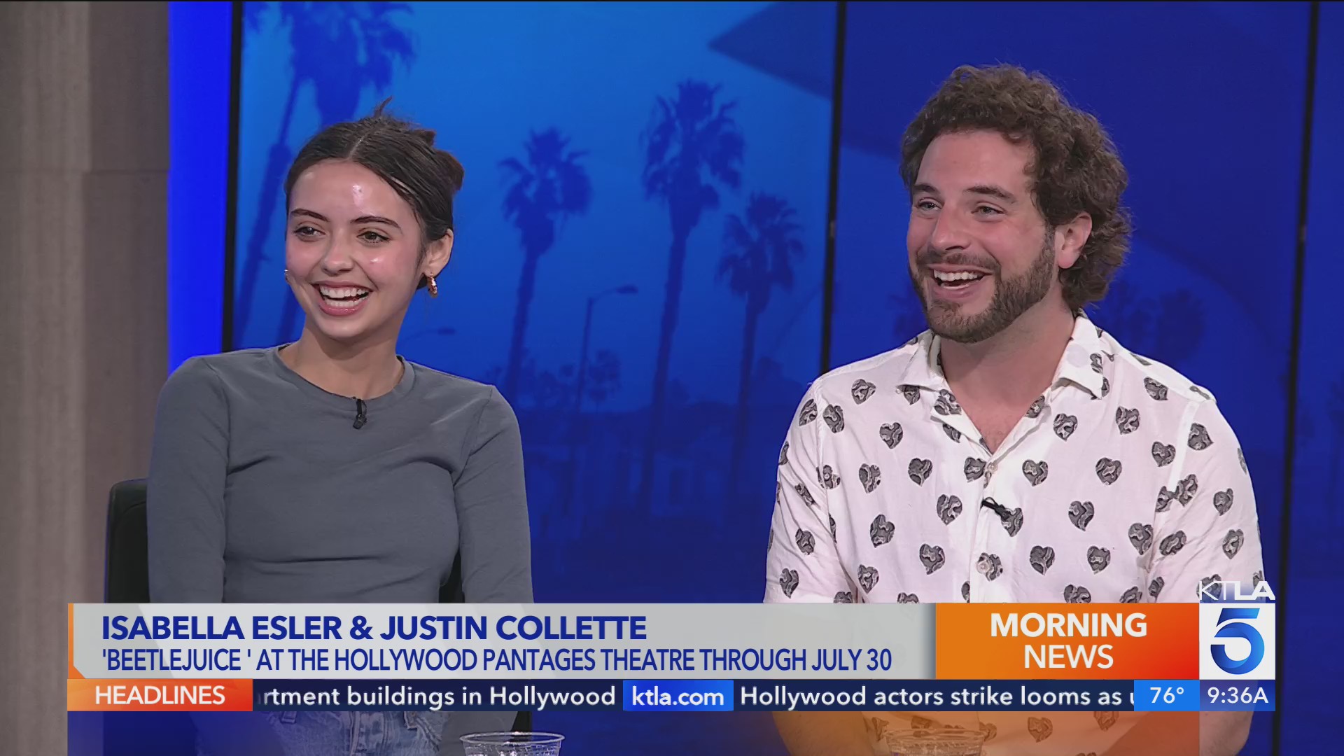 Isabella Esler and Justin Collette explain what it is like touring with ...