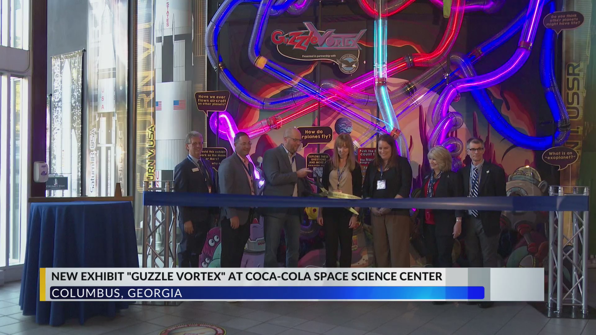 New exhibit “Guzzle Vortex” at Coca-Cola Space Science Center – WRBL