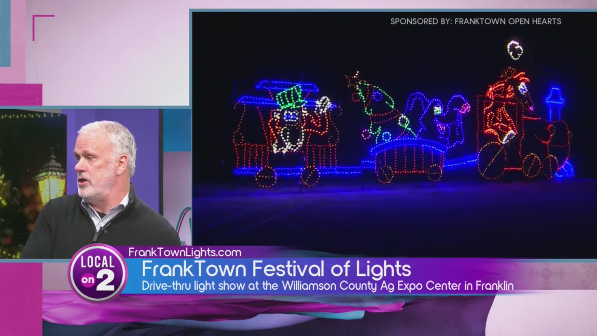 FrankTown Festival of Lights: Spreading joy and giving back – WKRN News 2