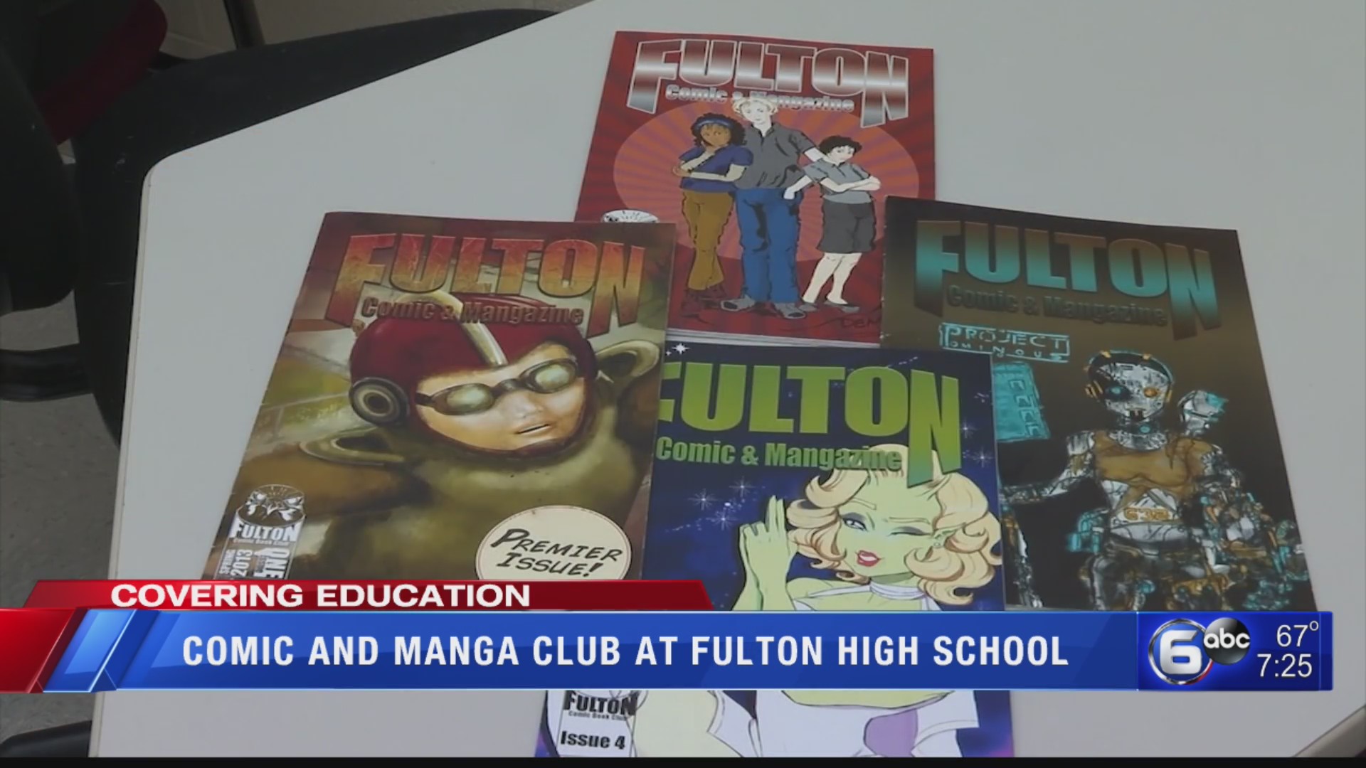 Comic and Manga Club at Fulton High School – WATE 6 On Your Side