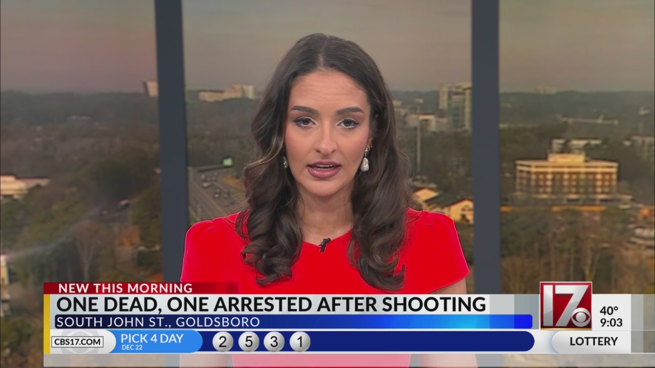One killed, one arrested after Friday night shooting in Goldsboro – CBS17.com