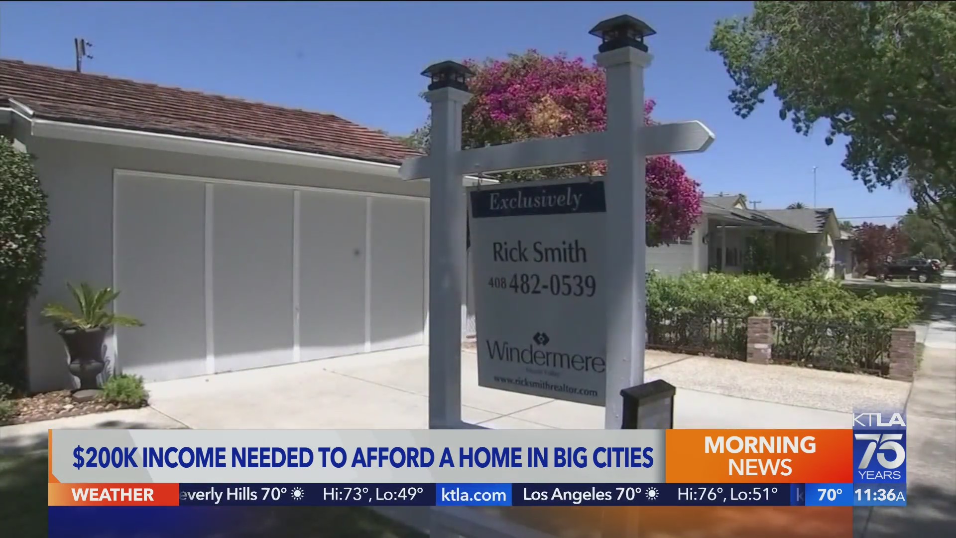$200K income is needed to afford a home in big cities – KTLA