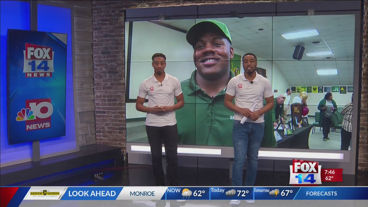 FOX 14 Your Morning News: More NELA student-athletes sign their letter ...