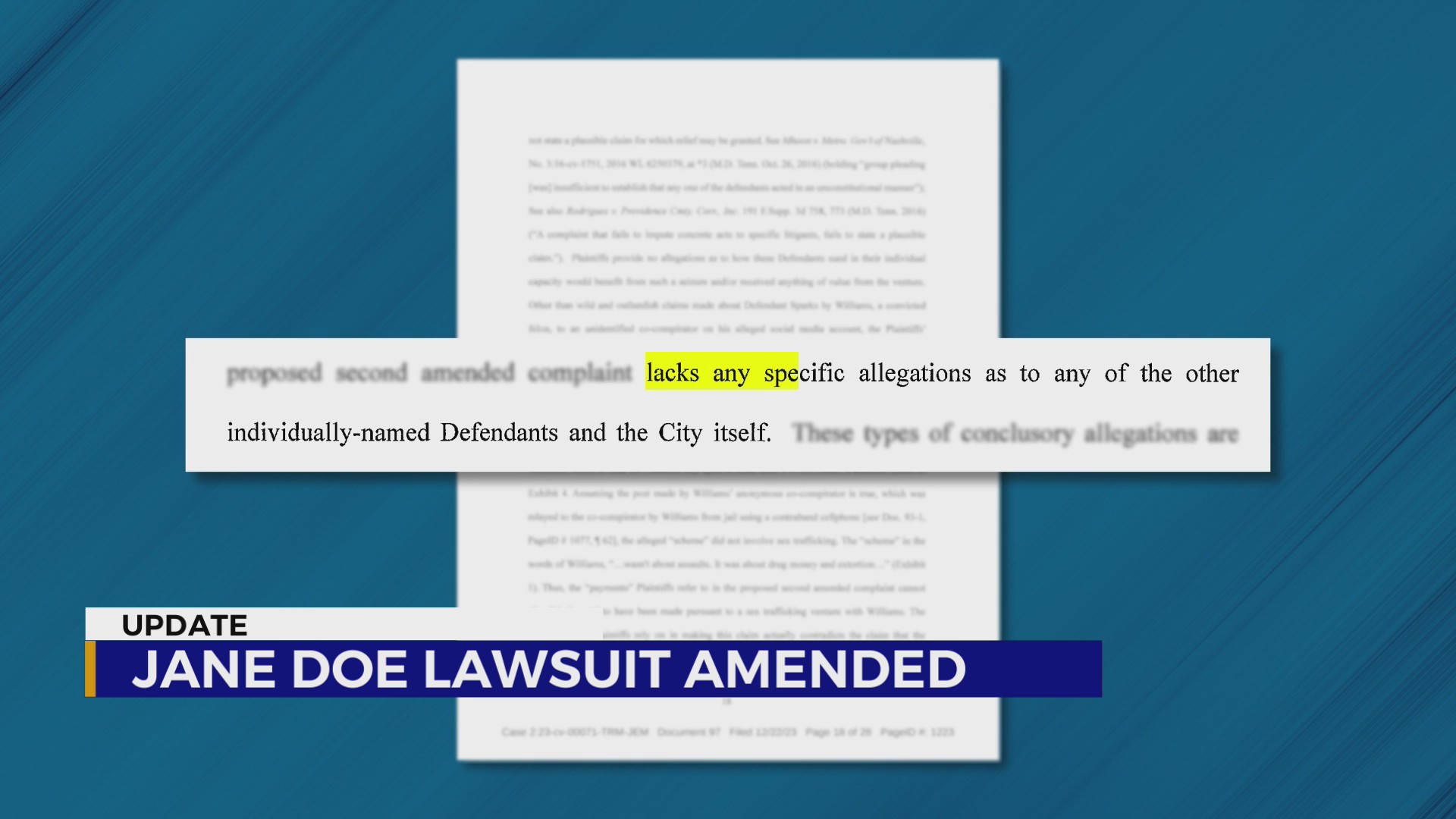 New lawsuit filing alleges JCPD payoffs to protect alleged rapist Sean ...