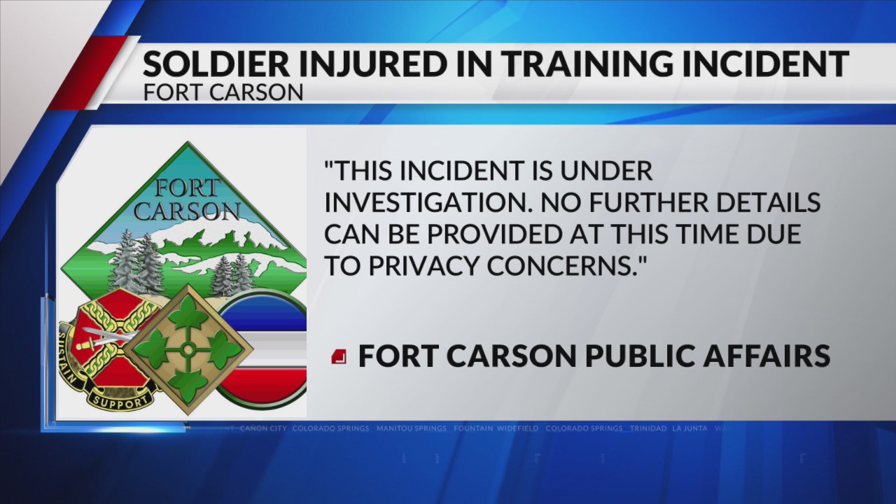 Injured soldier taken by helicopter from Fort Carson – FOX21 News Colorado