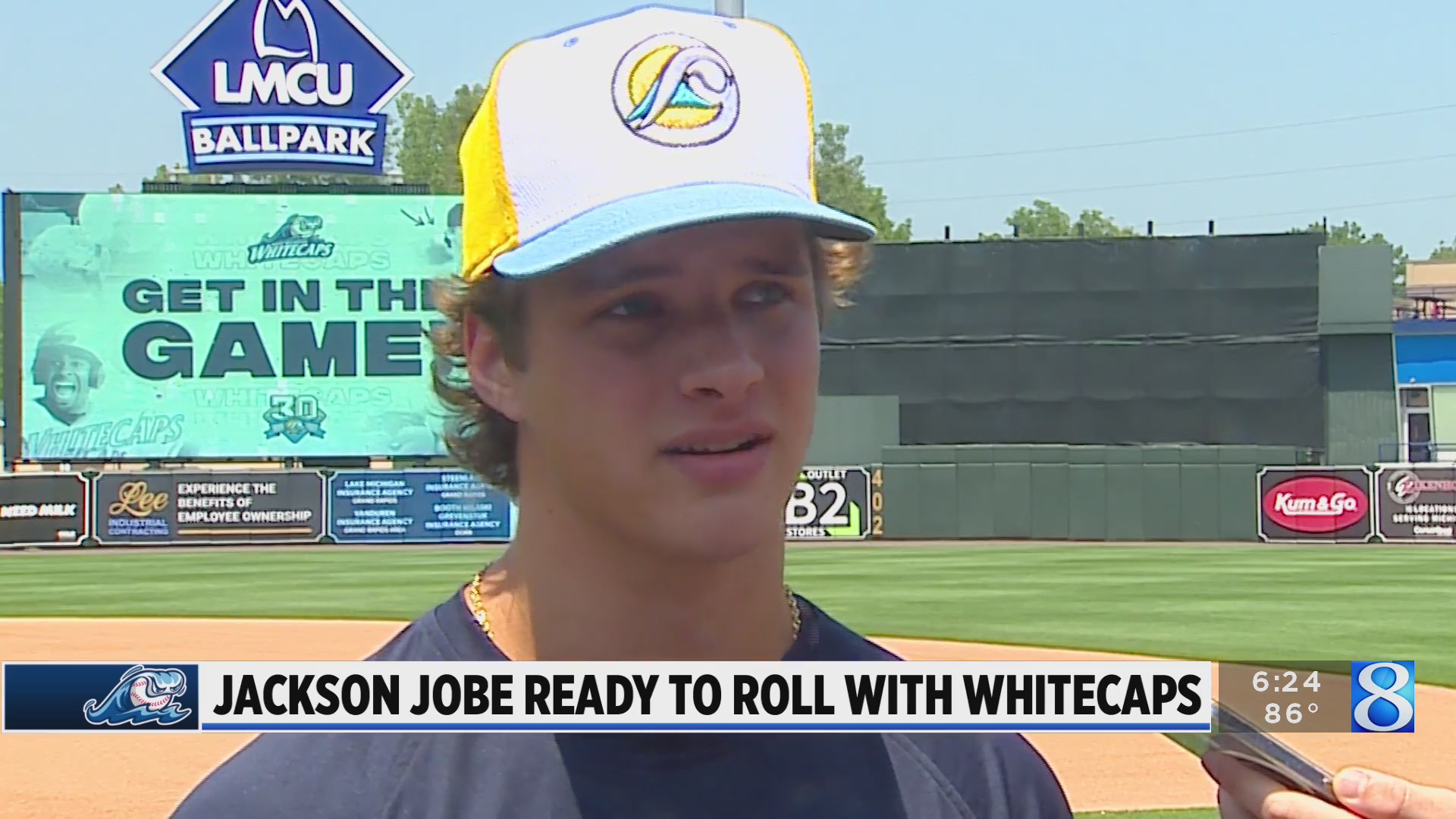 Jackson Jobe ready to roll with Whitecaps – WOODTV.com