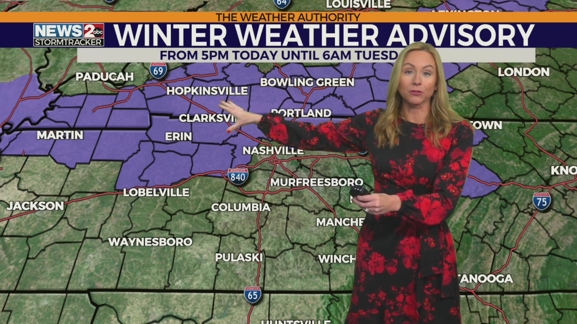 February 12 Evening Forecast – WKRN News 2