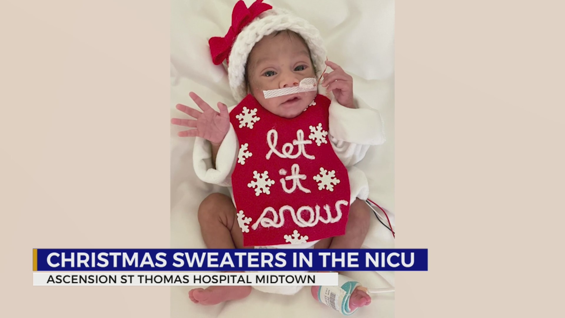 NICU babies in Nashville snuggle up in handcrafted sweaters – WKRN News 2
