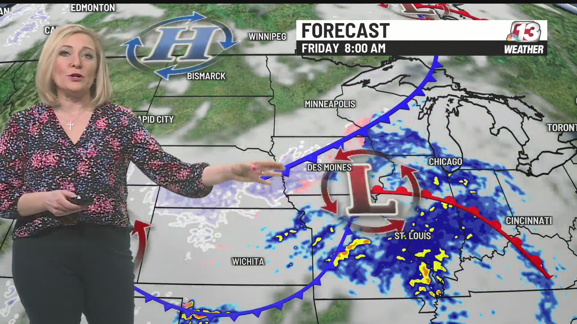 Friday Early Morning Weather Forecast – who13.com