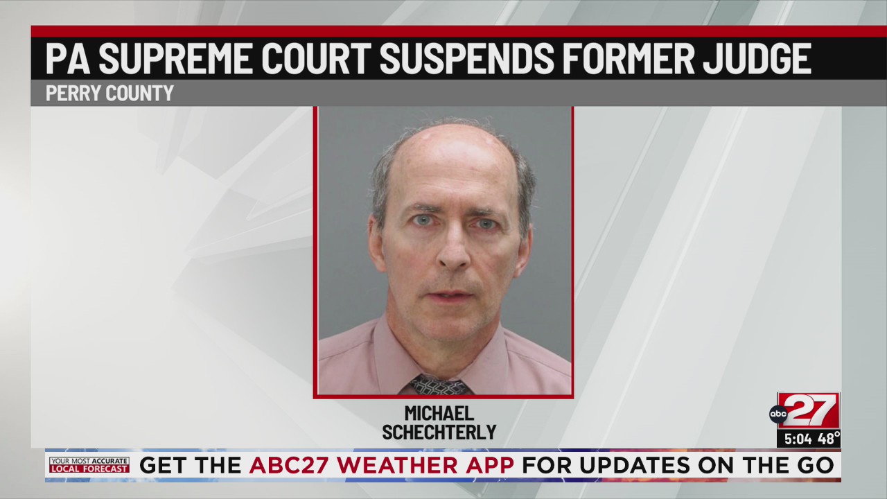 Former Perry Co. judge suspended after sexual misconduct plea – ABC27