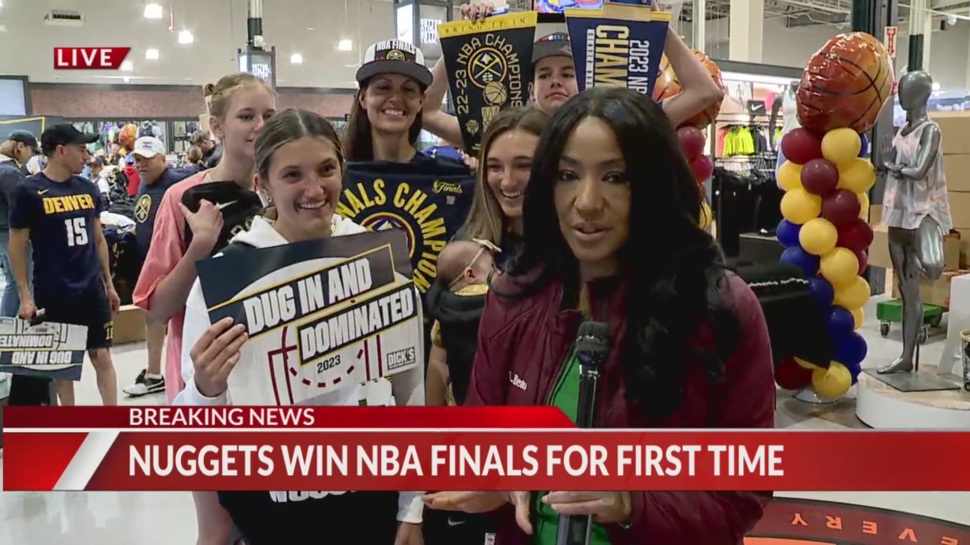 Fans line up to buy Nuggets gear right after NBA championship – FOX31 ...