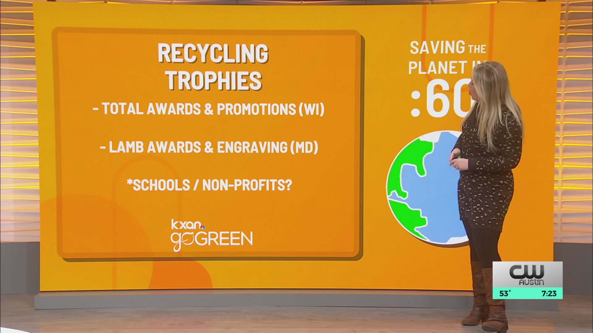 Recycling Trophies – KXAN Austin