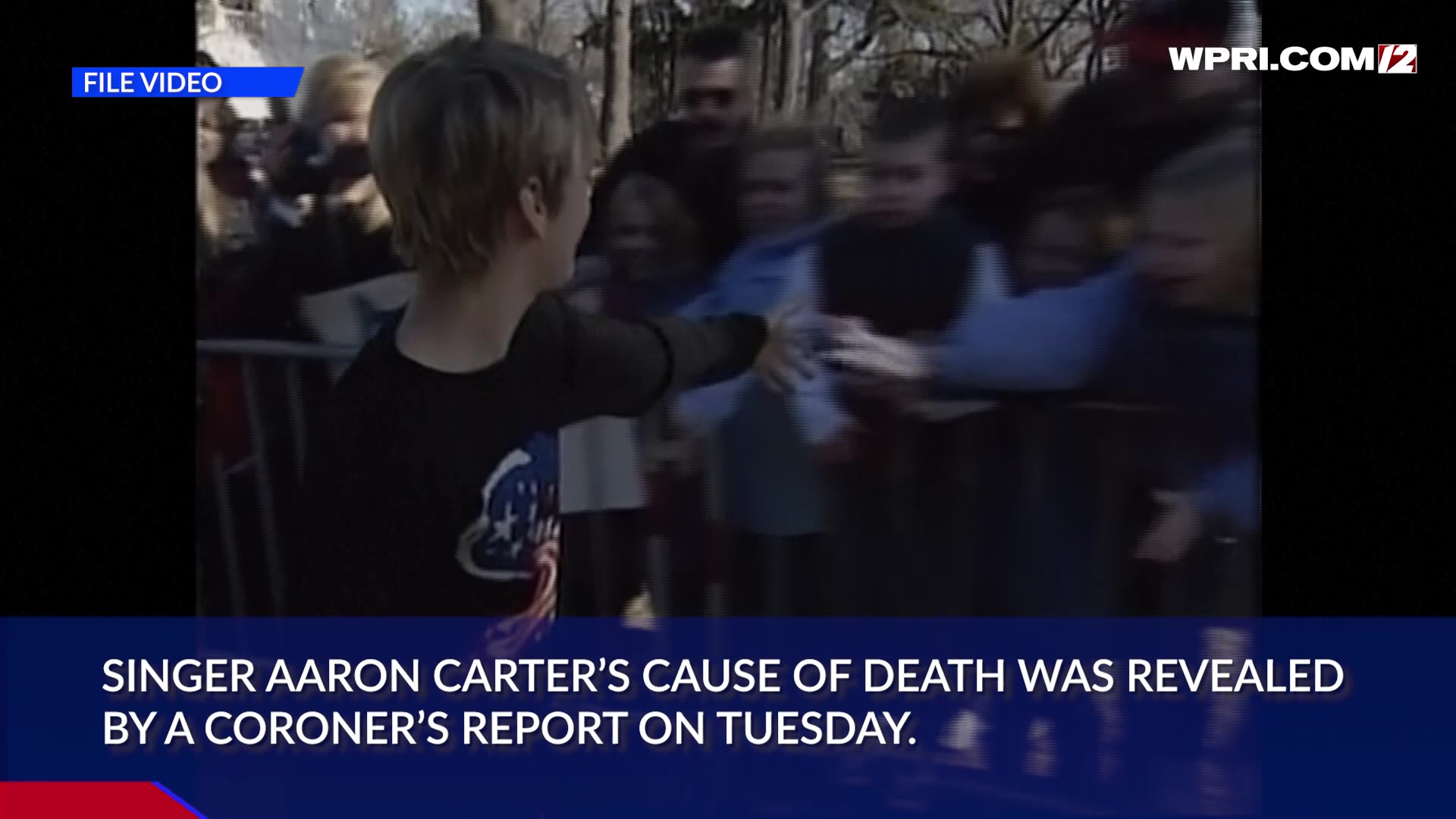 VIDEO NOW: Aaron Carter drowned in tub from drug, inhalant – WPRI.com