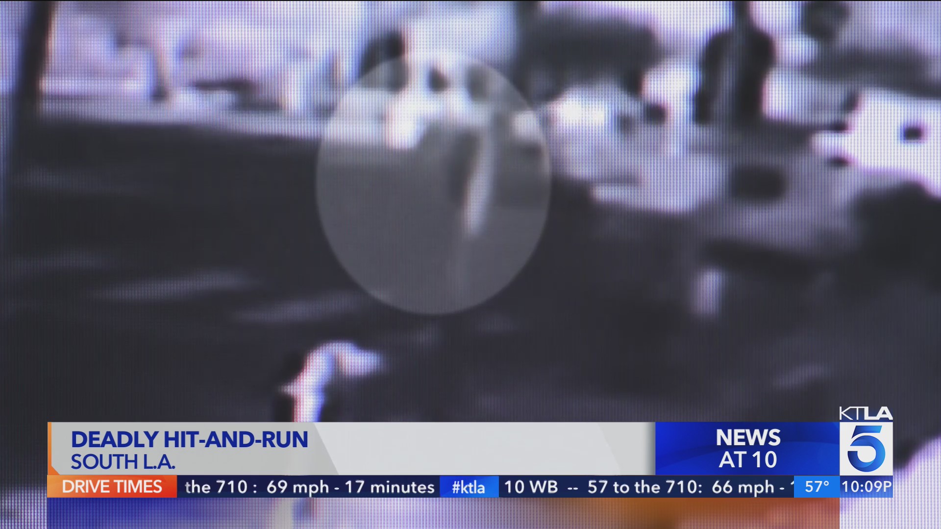 Video captures fatal hit-and-run crash in South Los Angeles – KTLA