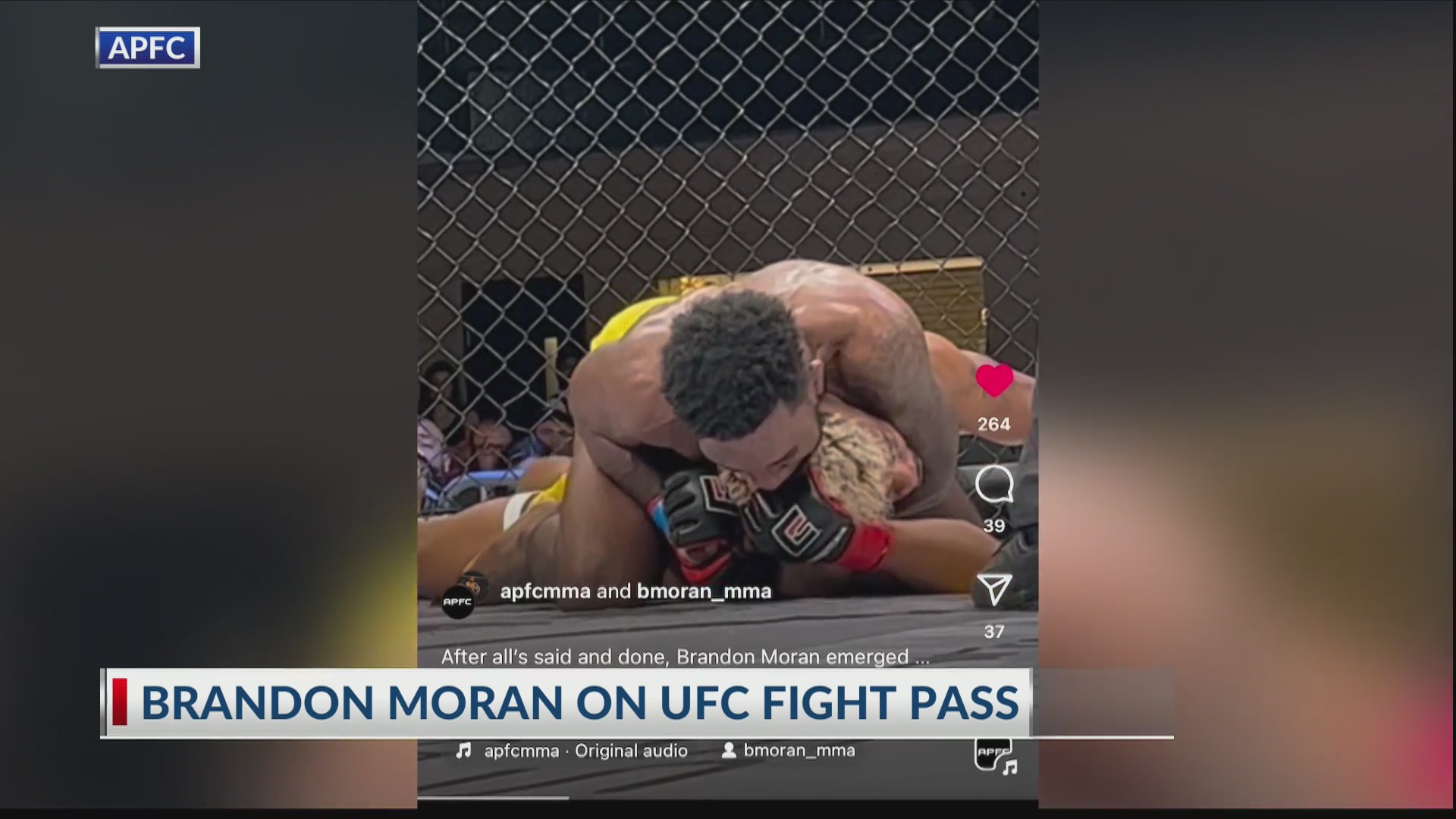 Brandon Moran wins on UFC Fight Pass – WSAV-TV