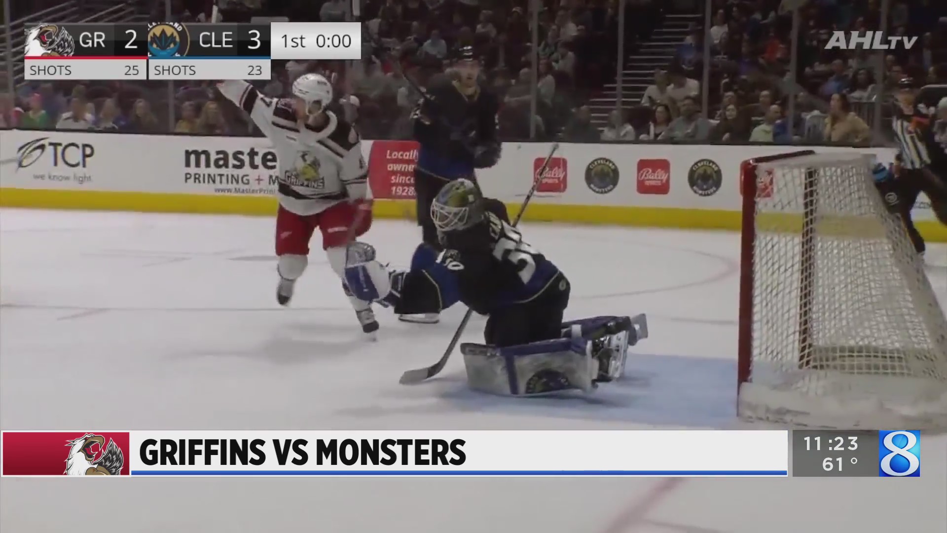 Monsters stop Griffins streak – CBS17.com