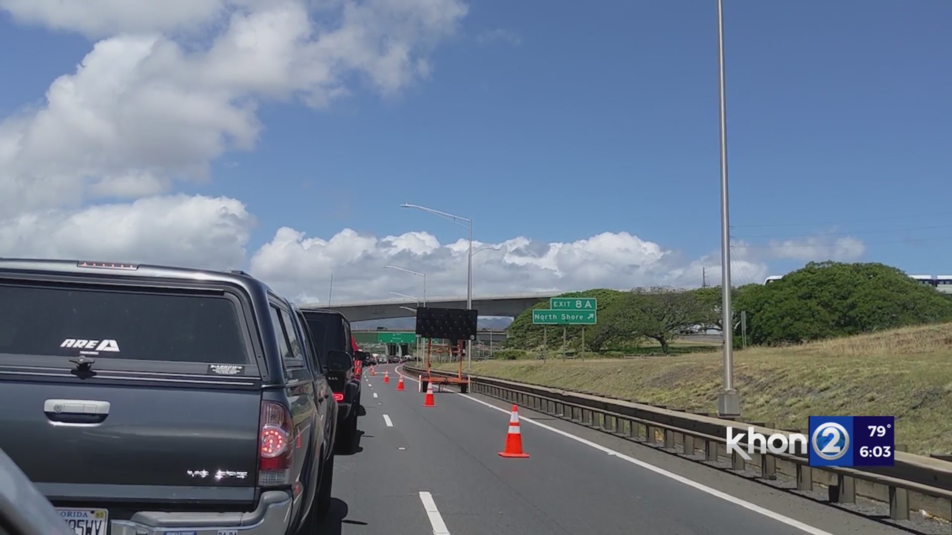 Several H-1 freeway repair projects scheduled for the week – KHON2
