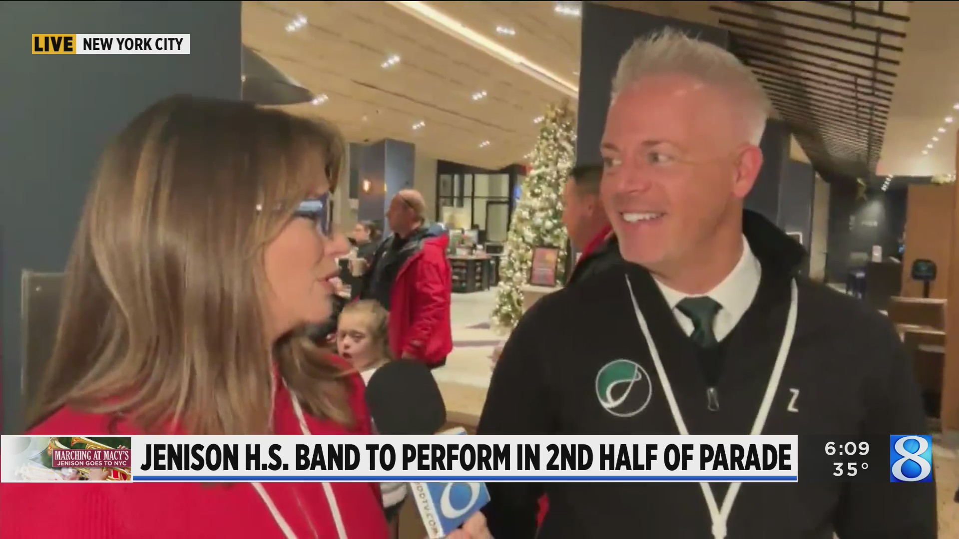 Jenison High School band to perform in second half of parade – WOODTV.com