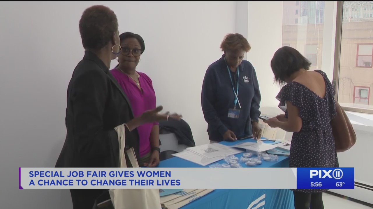 Special job fair gives women a chance to change their lives – PIX11