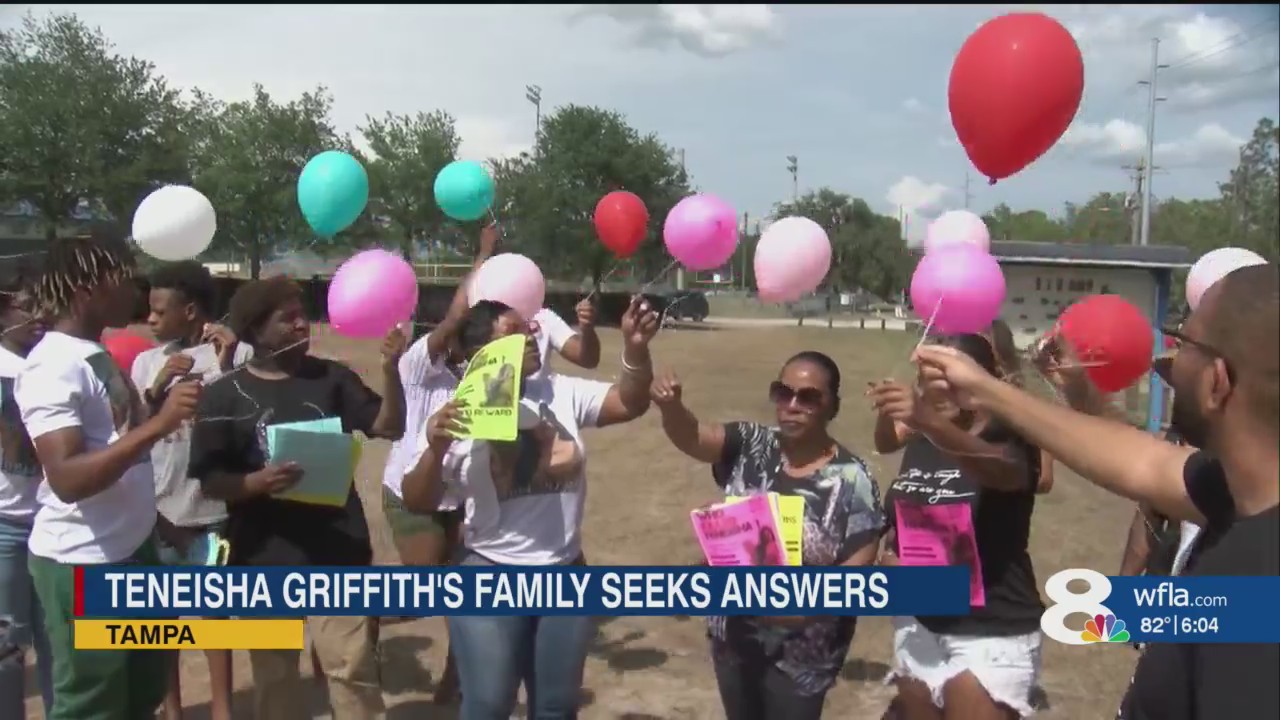Teneisha Griffith’s family continues to hope for her killer’s arrest – WFLA