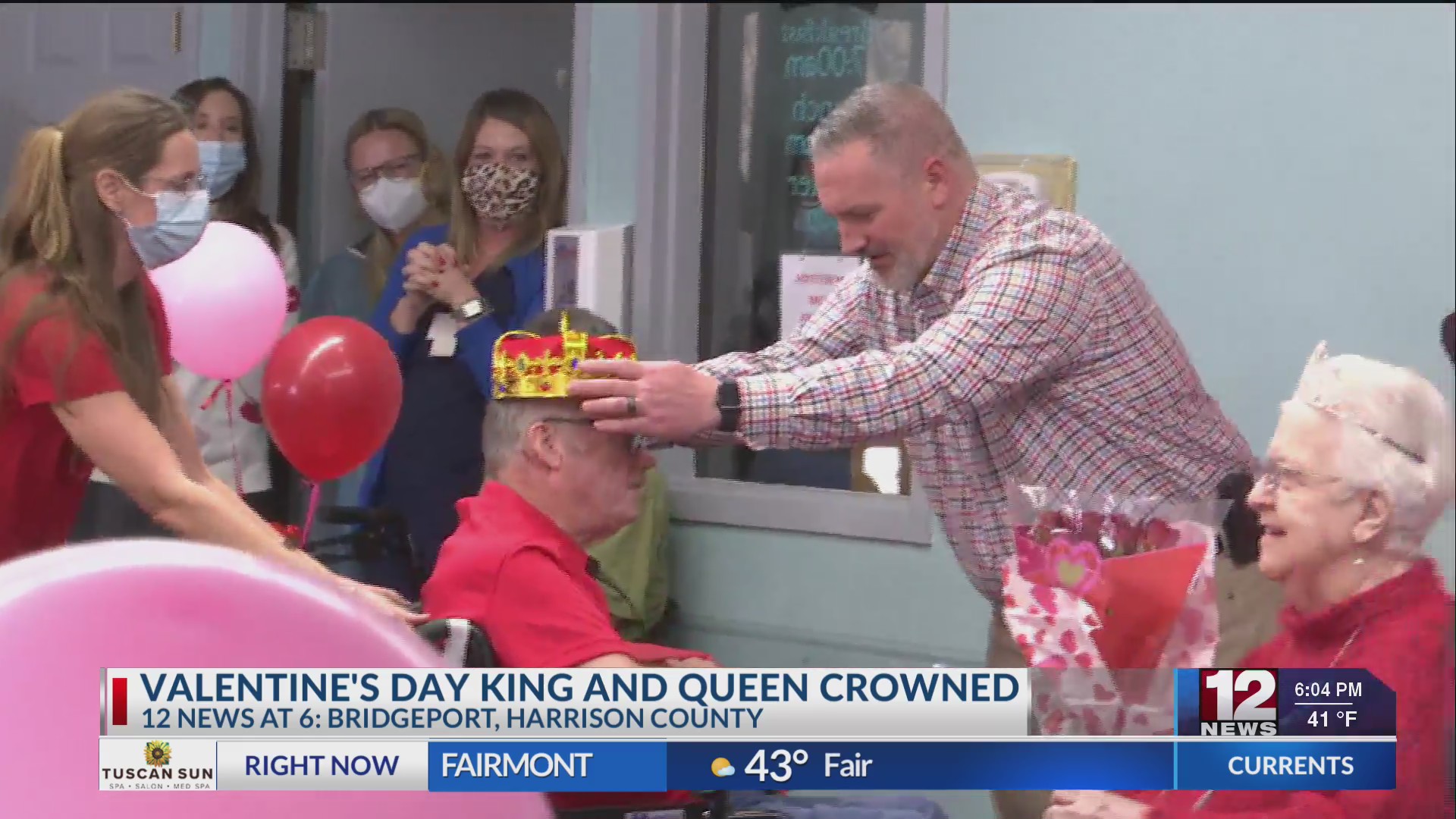 Valentine’s Day King and Queen crowned at Bridgeport Healthcare Center ...