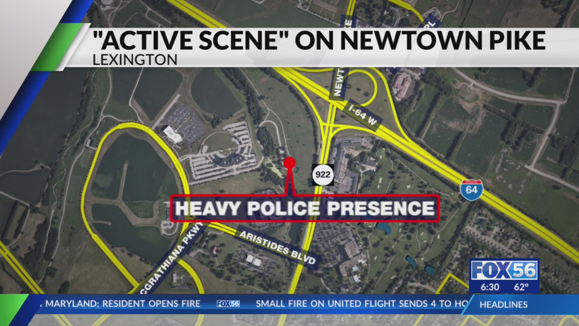 Active police scene shuts down portions of Newtown Pike in Lexington ...