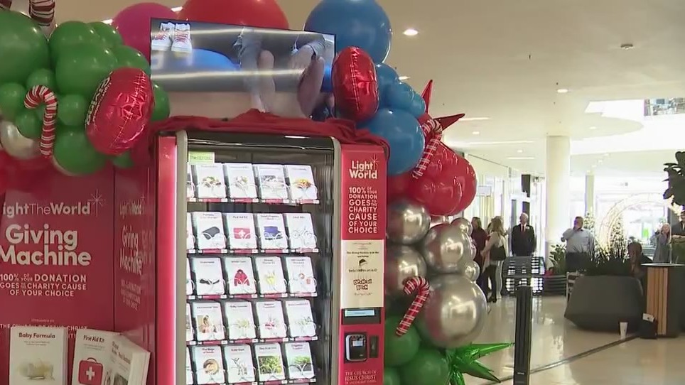 Help Those in Need Locally and Worldwide with the Giving Machine ...