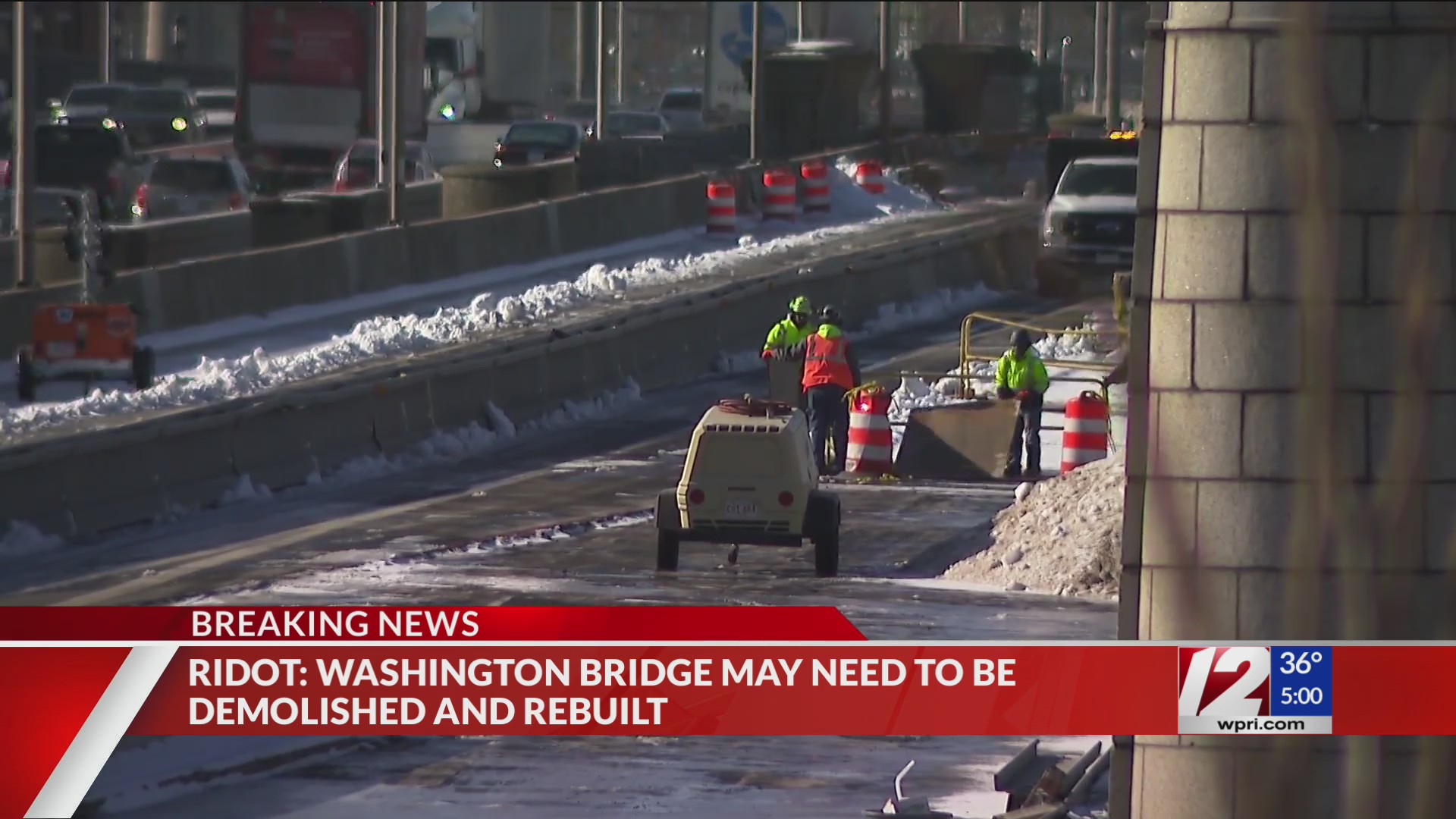 RIDOT: Washington Bridge may need to be demolished – WPRI.com