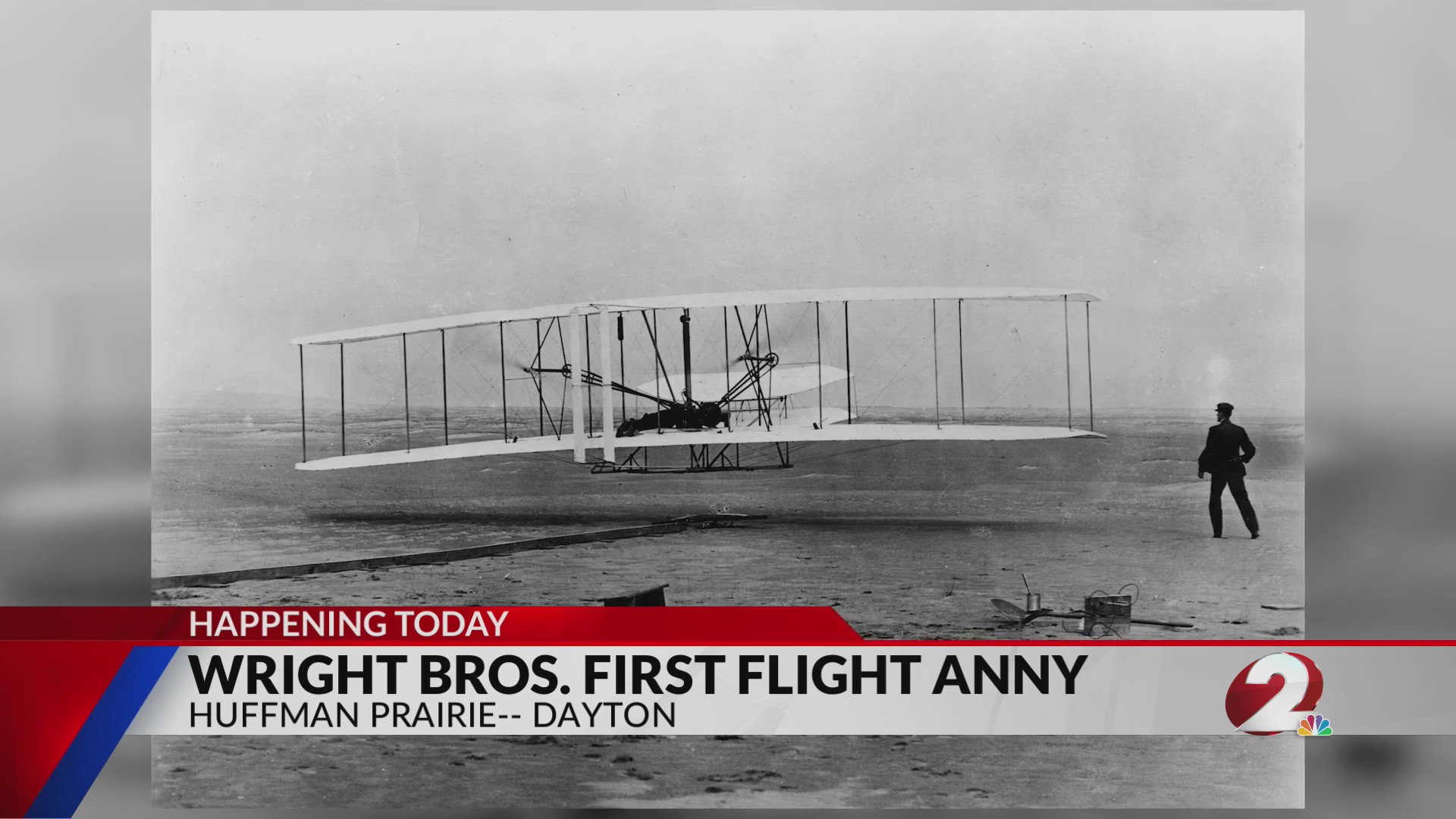 Ceremony honoring the Wright Brothers’ first flight today – WDTN.com