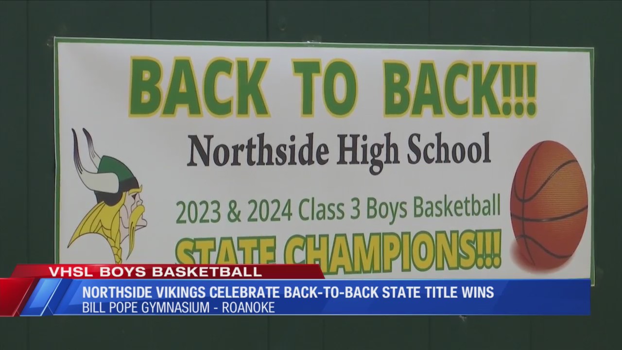 Northside boys basketball team celebrates back-to-back state title wins ...