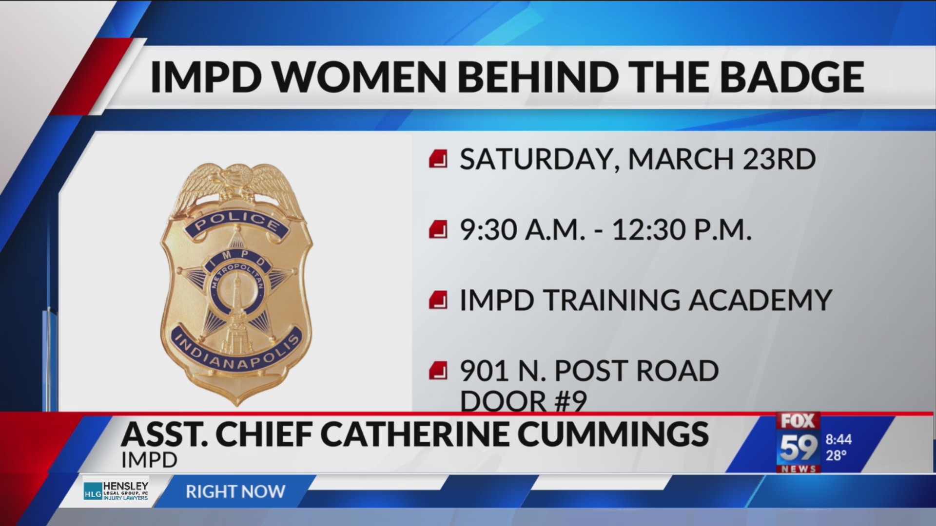 IMPD Women Behind the Badge Workshop – Fox 59