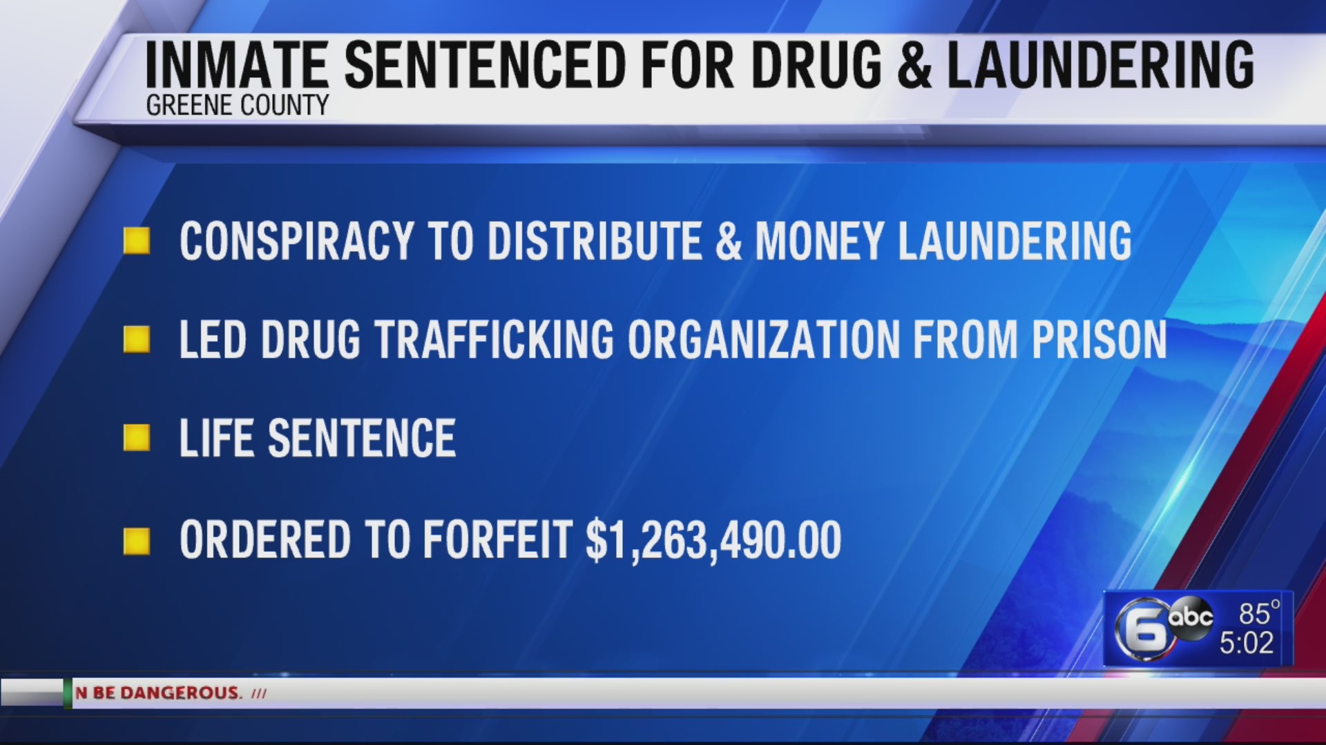 Inmate sentenced to life in prison for money laundering – WATE 6 On ...