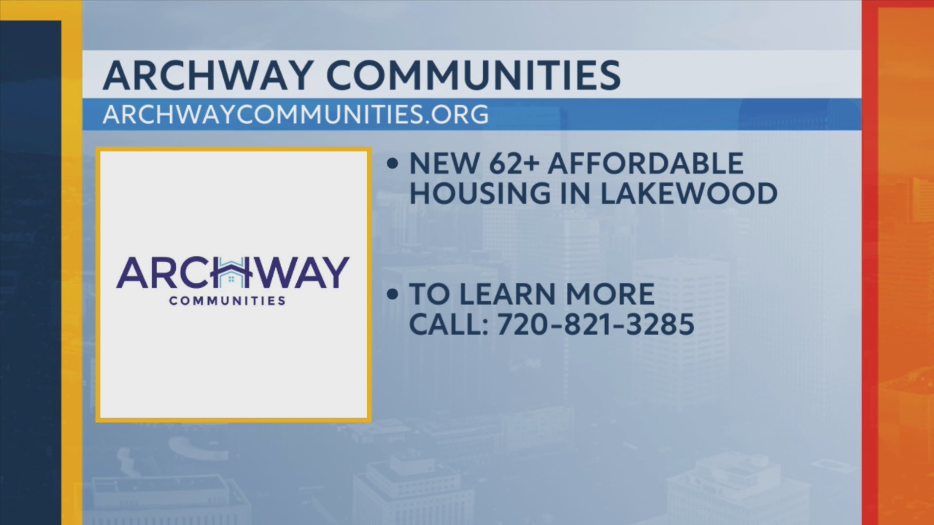 Archway Communities: Affordable Housing in Colorado – FOX31 Denver