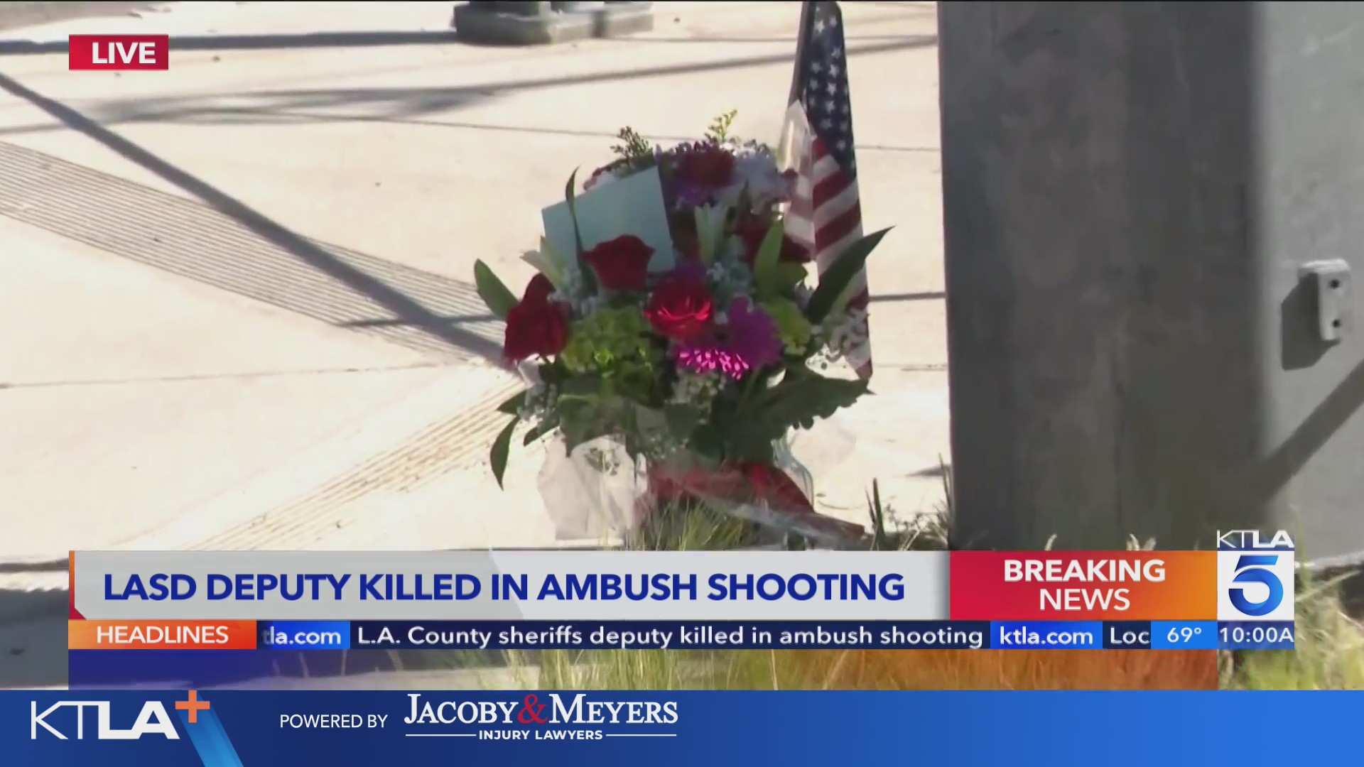 L A County Sheriff S Deputy Killed In Ambush Shooting Ktla