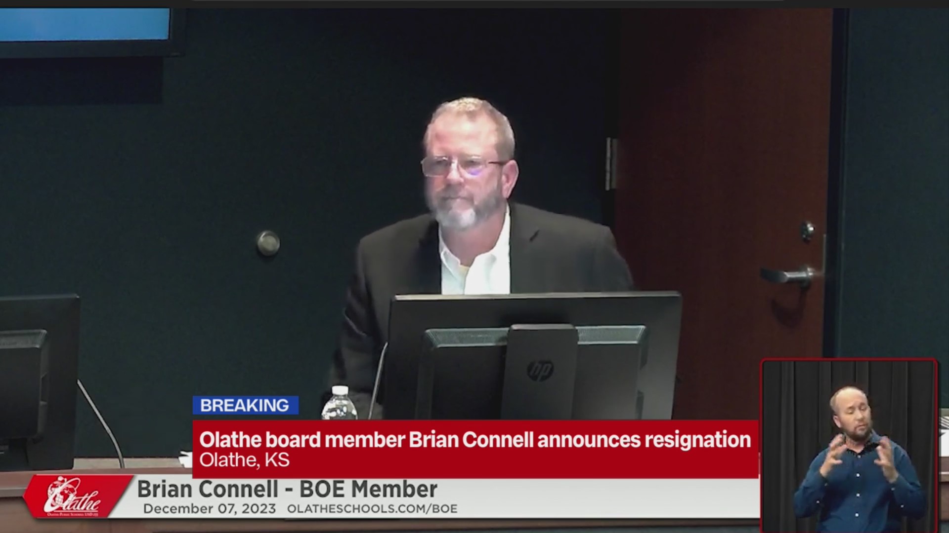 Brian Connell resigning from Olathe School Board – FOX 4 Kansas City ...