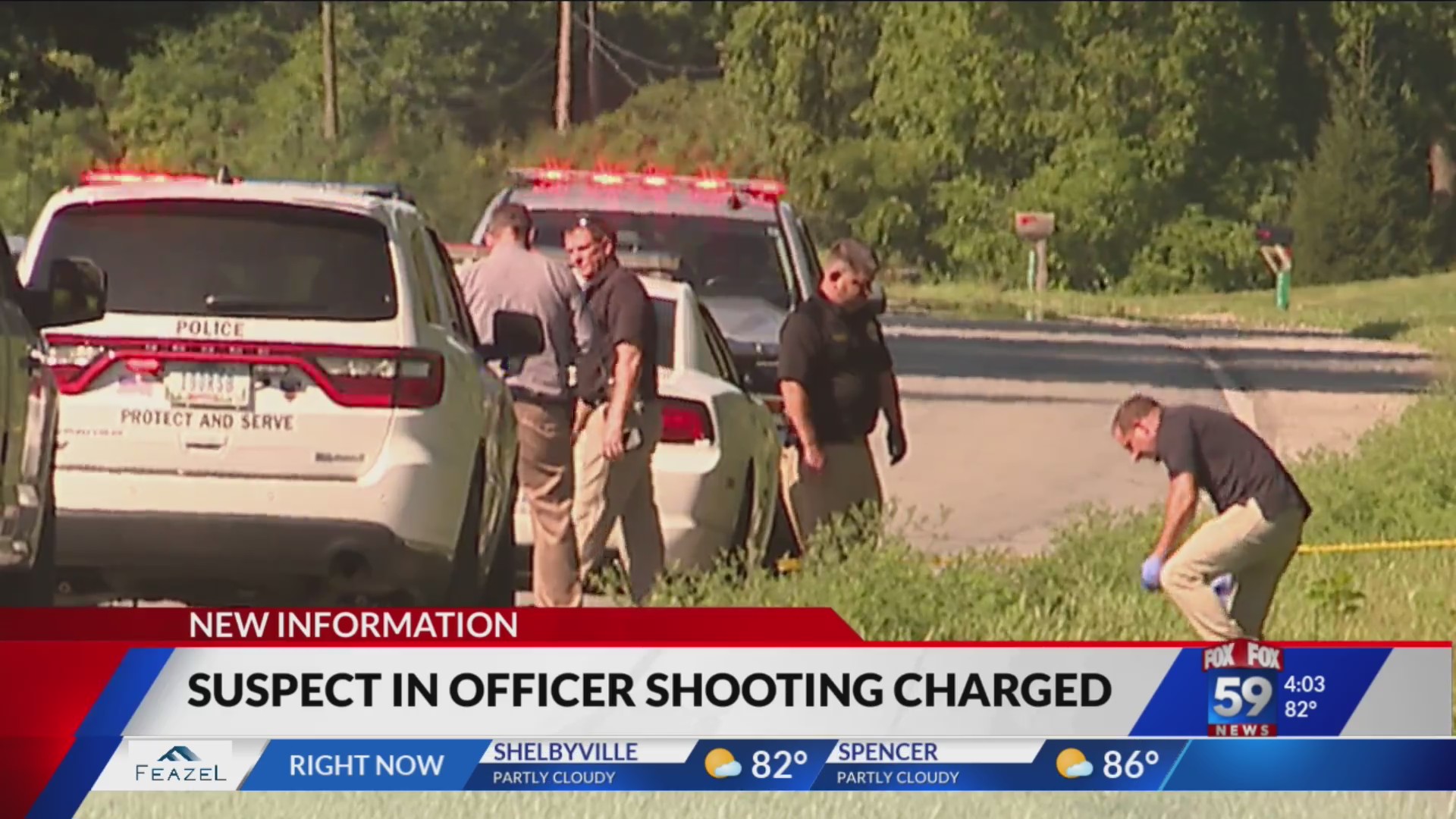 Update on criminal history of suspect accused of killing Elwood officer ...