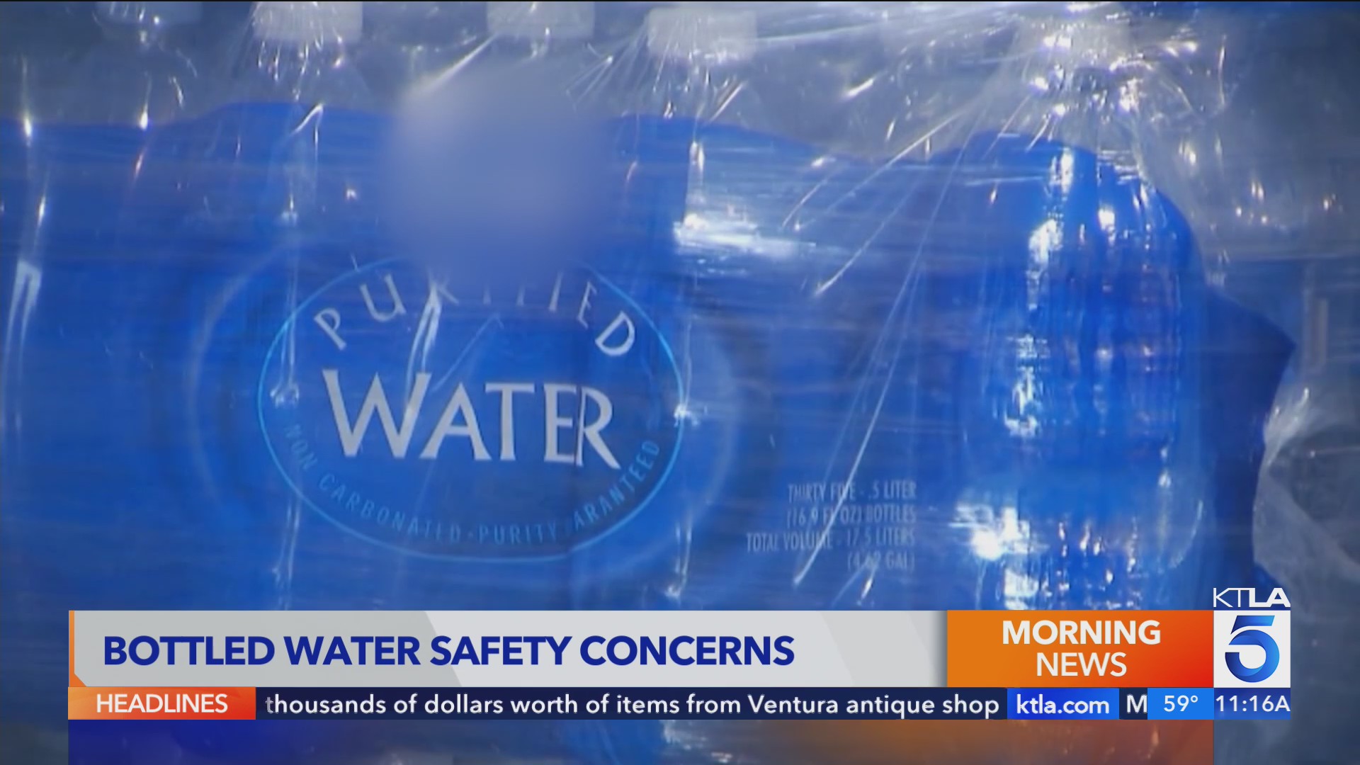 Study finds bottled water contains loads of microscopic plastic ...