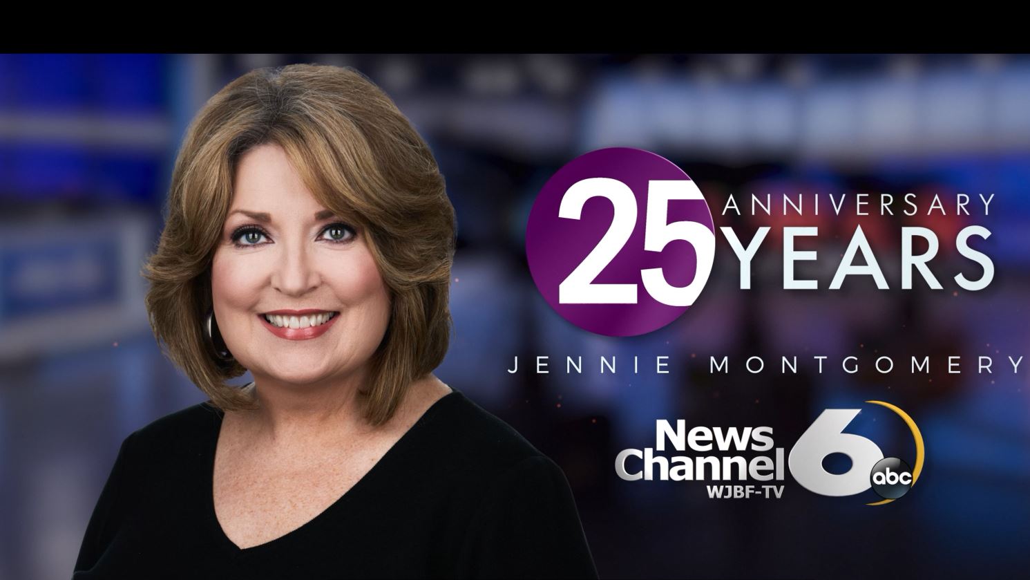 JENNIE: Evening anchor 25th Anniversary promo – WJBF