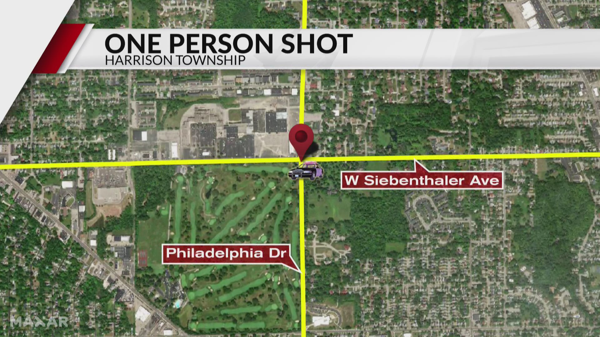 Police chase leads officers to a shooting victim in Harrison Twp ...