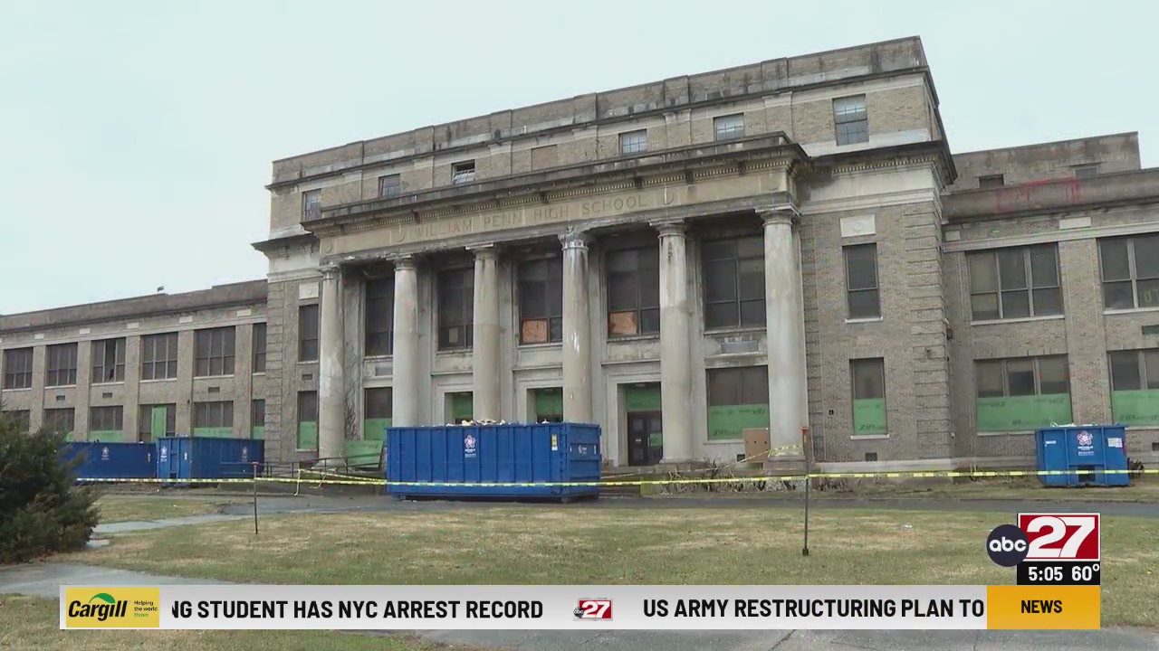 Cleaning underway at former William Penn HS building in Harrisburg – ABC27