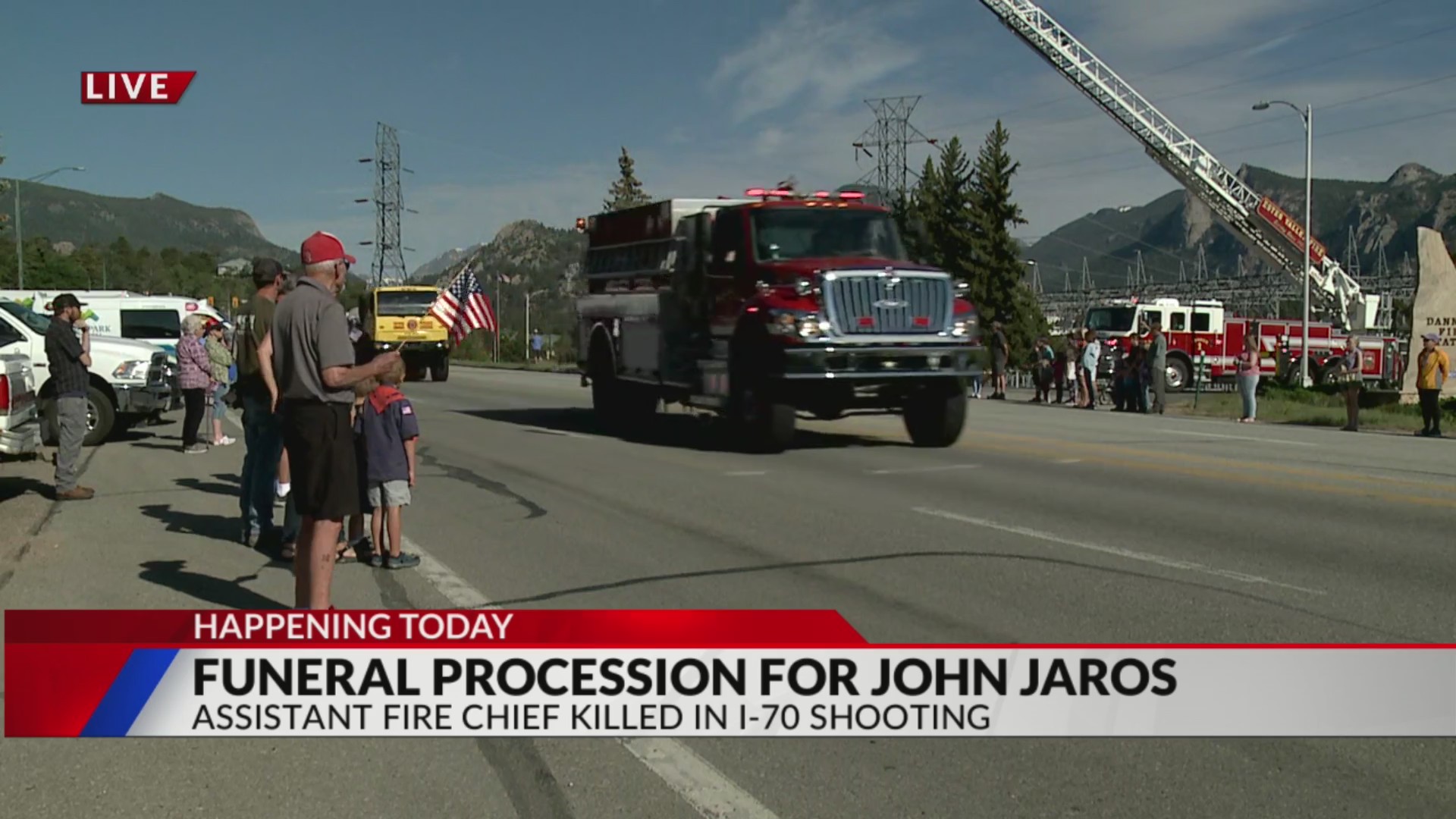Funeral procession for John Jaros – FOX31 Denver