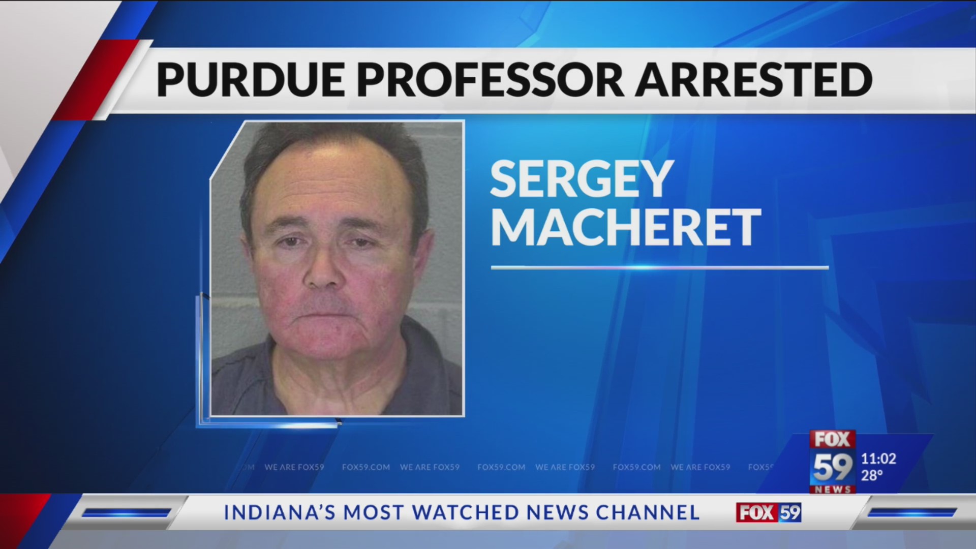 Purdue professor arrested – Fox 59