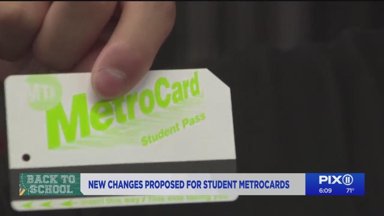 Newly proposed law would expand student MetroCard hours, terms – PIX11