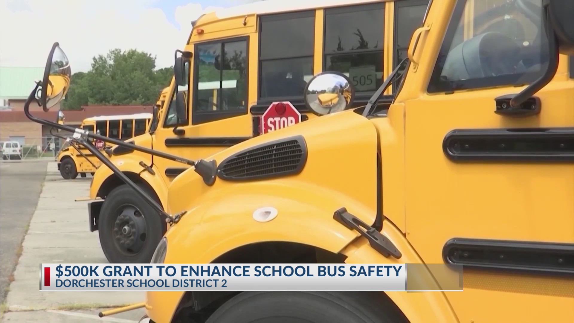 DD2 awarded $500K for school bus safety upgrades – WCBD News 2