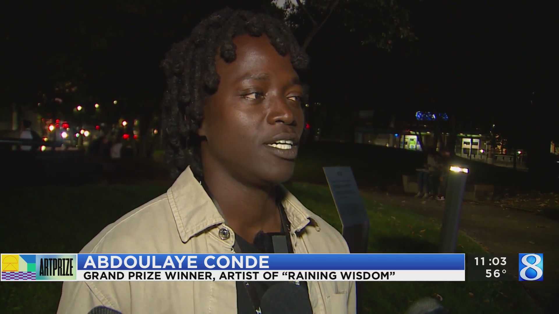 Huge and colorful ‘Raining Wisdom’ wins top award at ArtPrize 2023 ...