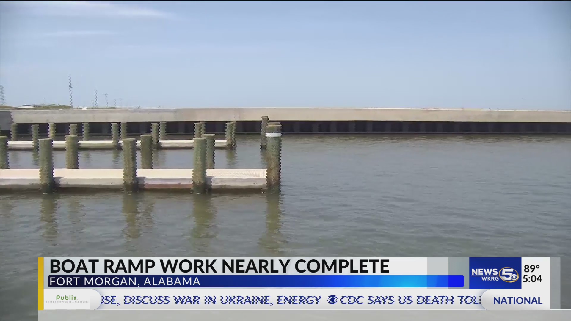 Fort Morgan fishing pier construction nears completion – WKRG News 5
