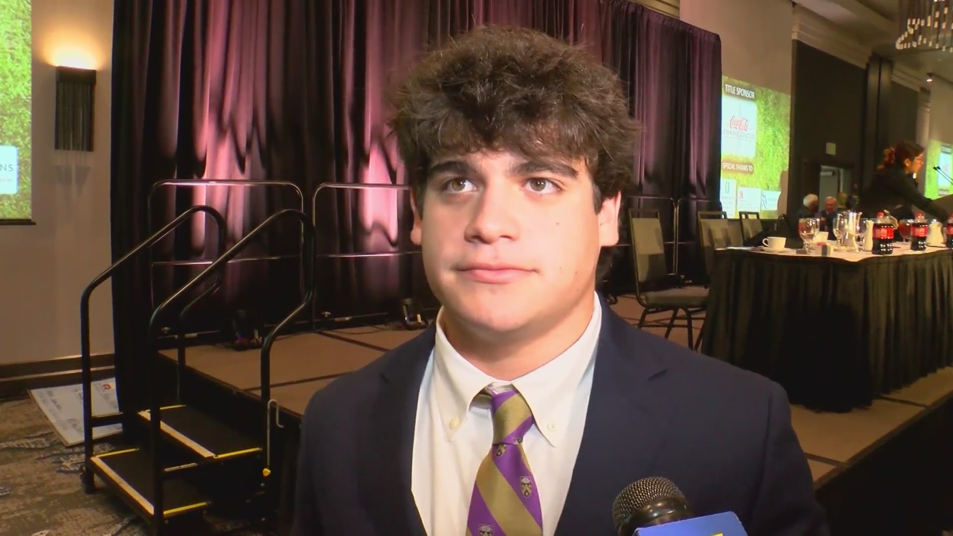 Former D.H. Conley athlete recognized; ECU football talks about season ...