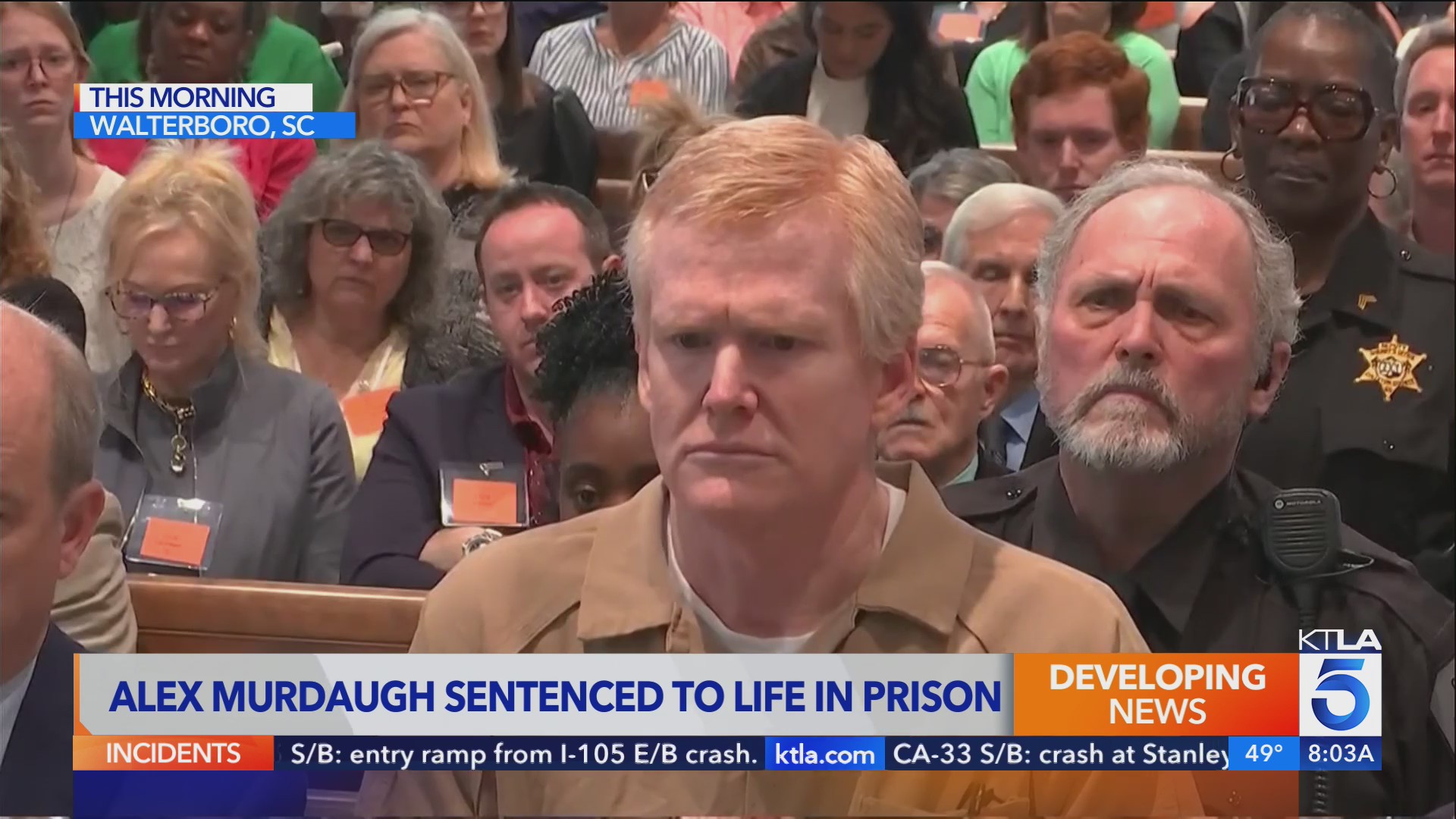 Alex Murdaugh gets life in prison in murder of wife, son – KTLA