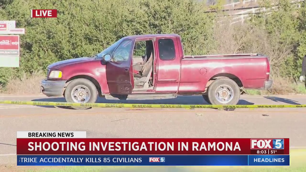 UPDATE: Shooting Investigation In Ramona Continues – FOX 5 San Diego ...