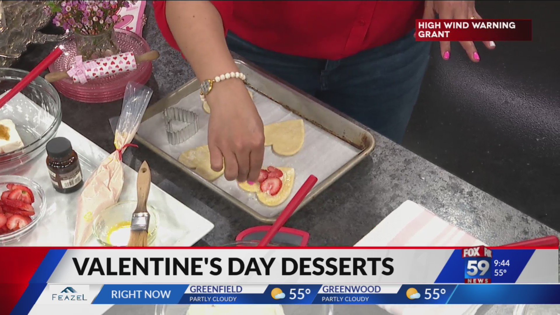 Valentine’s Day desserts with Chef Kat Weathers – Fox 59
